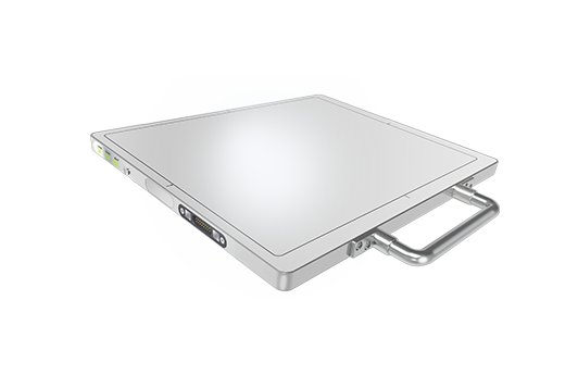 Does the ambient temperature affect the flat panel detector?